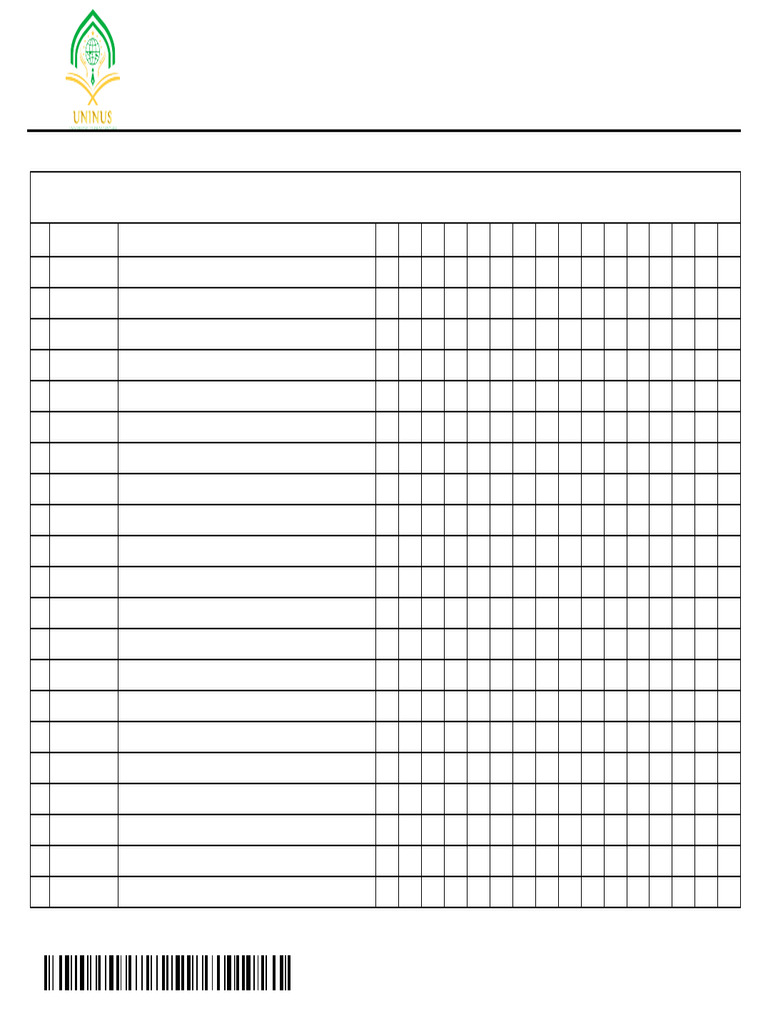 Absen Indo PAI | PDF