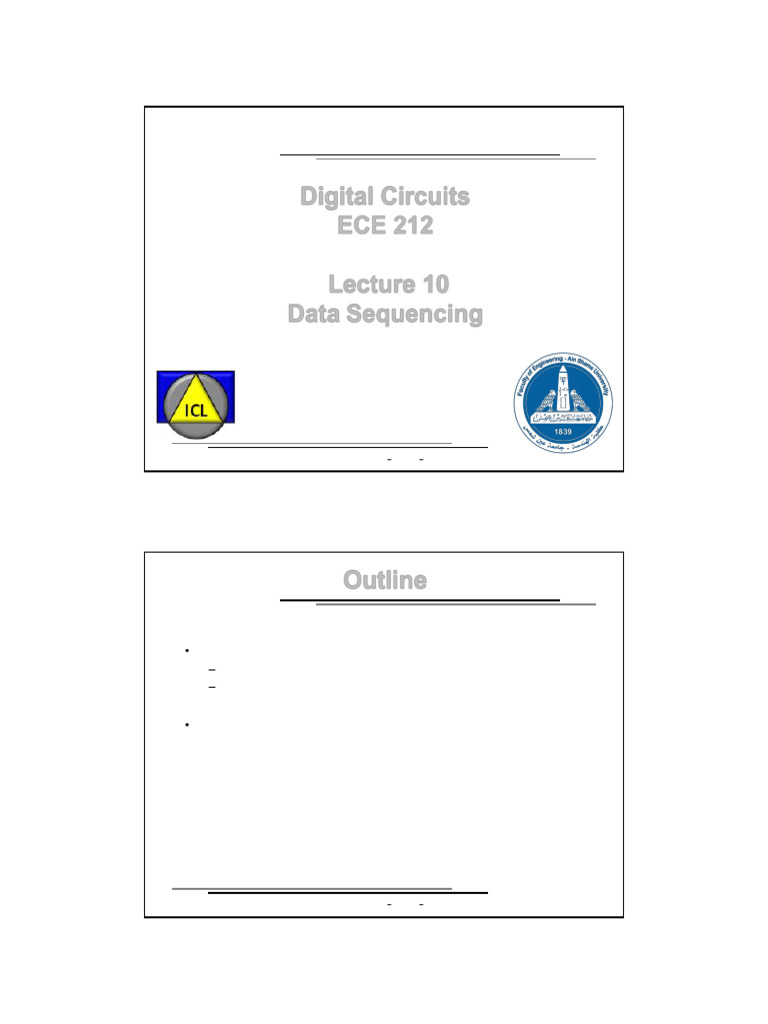 HO10 Data Sequencing - ECE212 - S24 | PDF | Electronics | Electronic Design