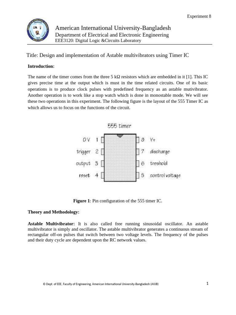 DLC LAB - 08 - Student - Manual | PDF | Electrical Engineering ...