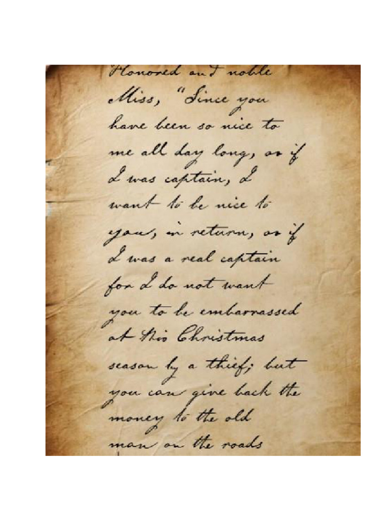 Significance of the Rattrap Letter | PDF