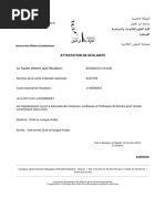 Modèle d'attestation de référence | PDF