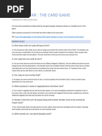 Unmatched Rules Reference V7 | PDF | Dr. Jekyll And Mr. Hyde (Character)