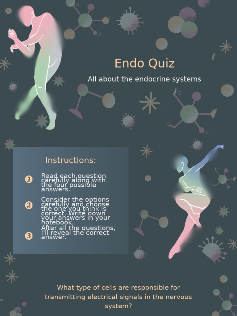 All About The Endo Quiz | PDF | Endocrine System | Brain