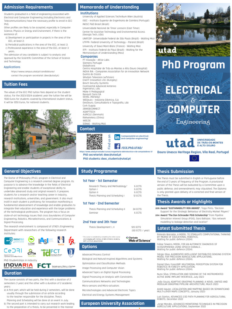 PhD_Flyer_2024 | PDF | Doctor Of Philosophy | Thesis