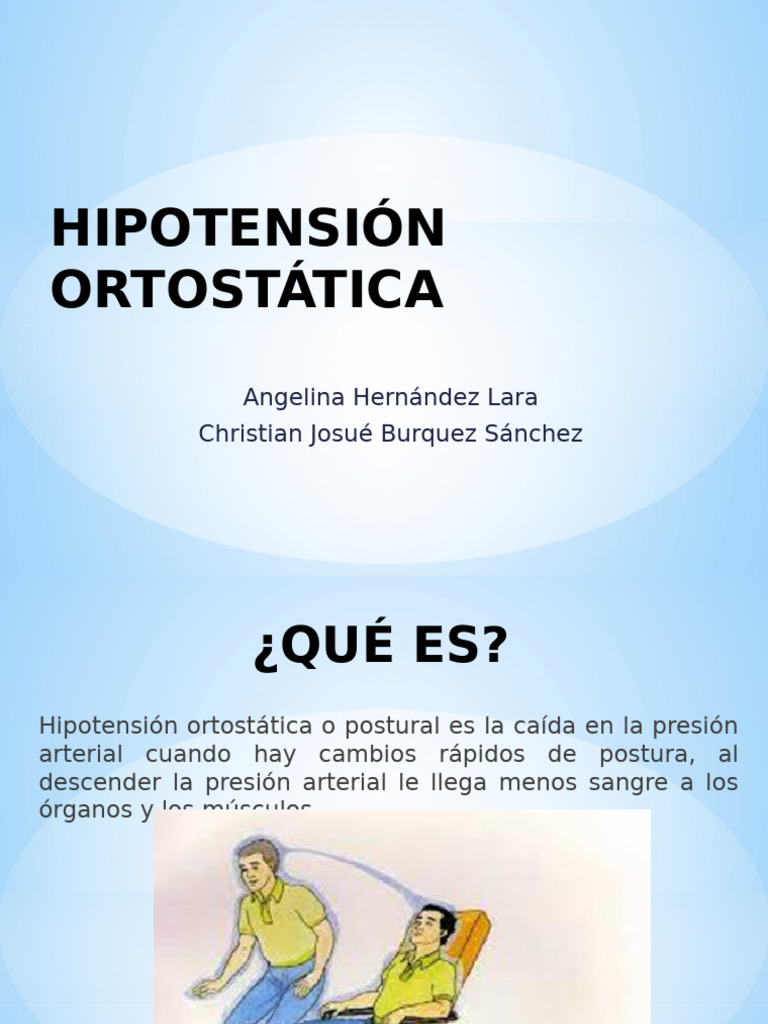 Hipotensión Ortostática: Causas y Diagnóstico | PDF | Diarrea ...