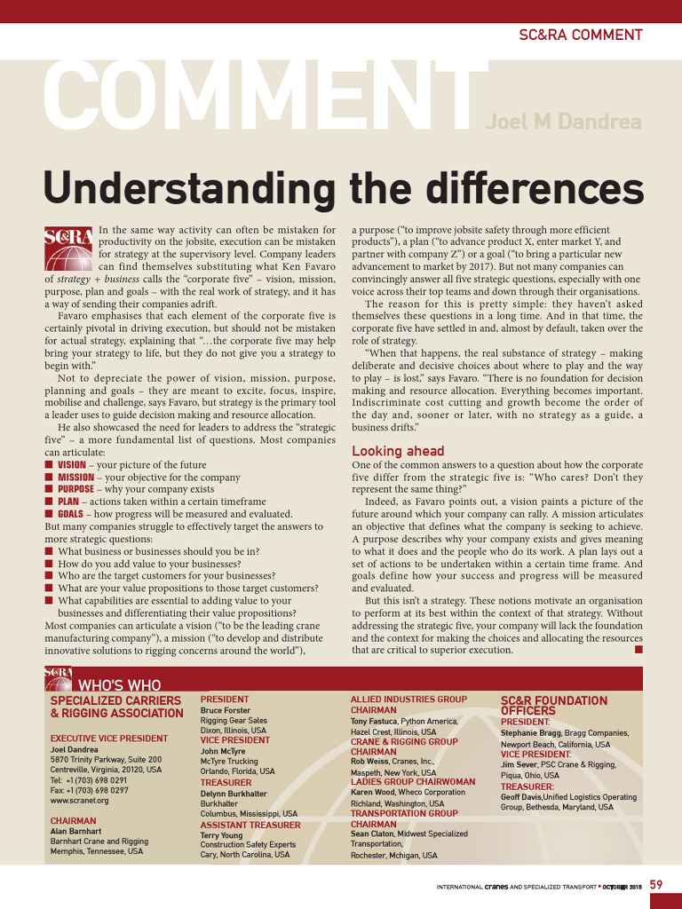 Understanding The Differences JO | PDF
