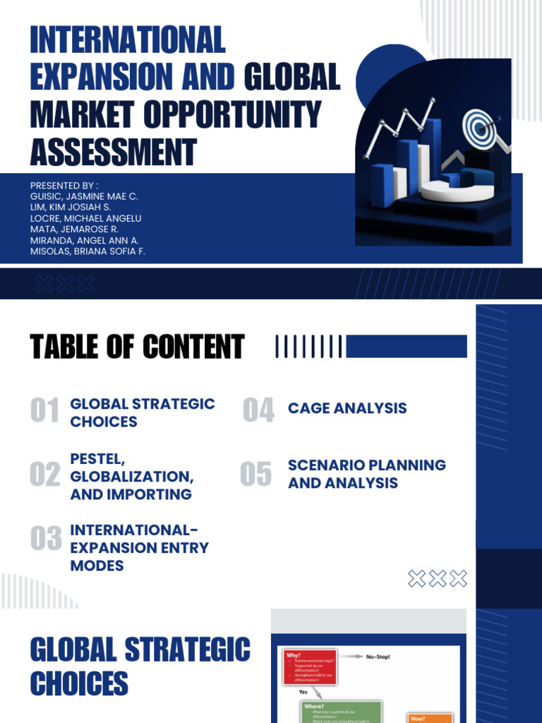 Global Market Expansion Strategies | PDF | Scenario Planning | Market ...