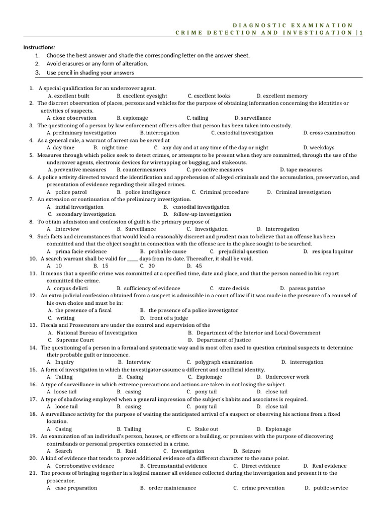 Diagnostic CDI | PDF | Fires | Drugs