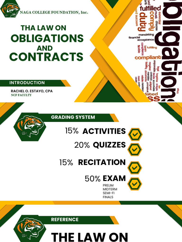 OBLICON ppt | PDF | Burden Of Proof (Law) | Indemnity