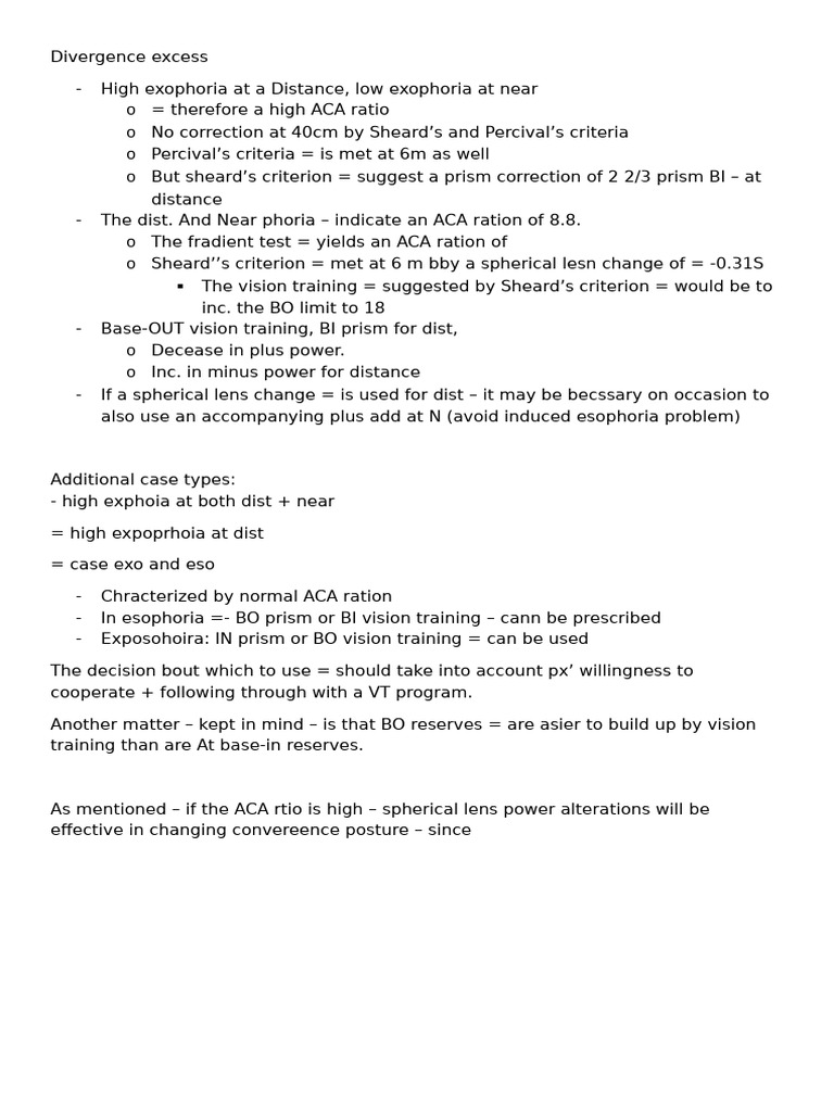 Divergence Excess | PDF