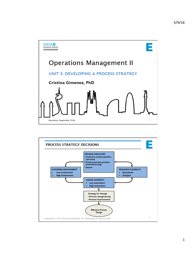 U3_Process_Strategy | PDF | Automation | Economies