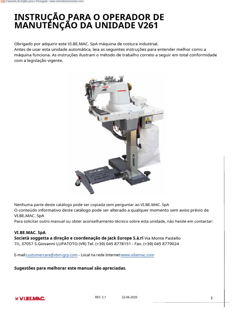 Fechadeira VIBEMAC - En.pt | PDF | Fonte de energia | Parafuso