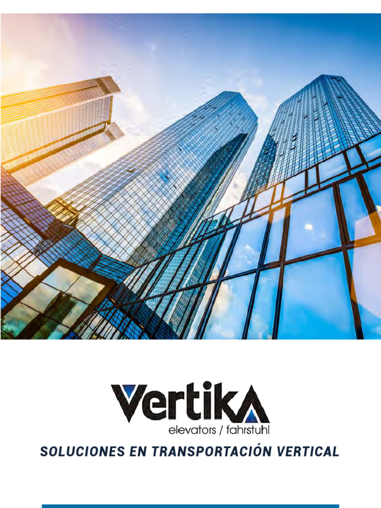 Elevadores Inteligentes Vertika SLP | PDF | Ascensor | Uso eficiente de ...
