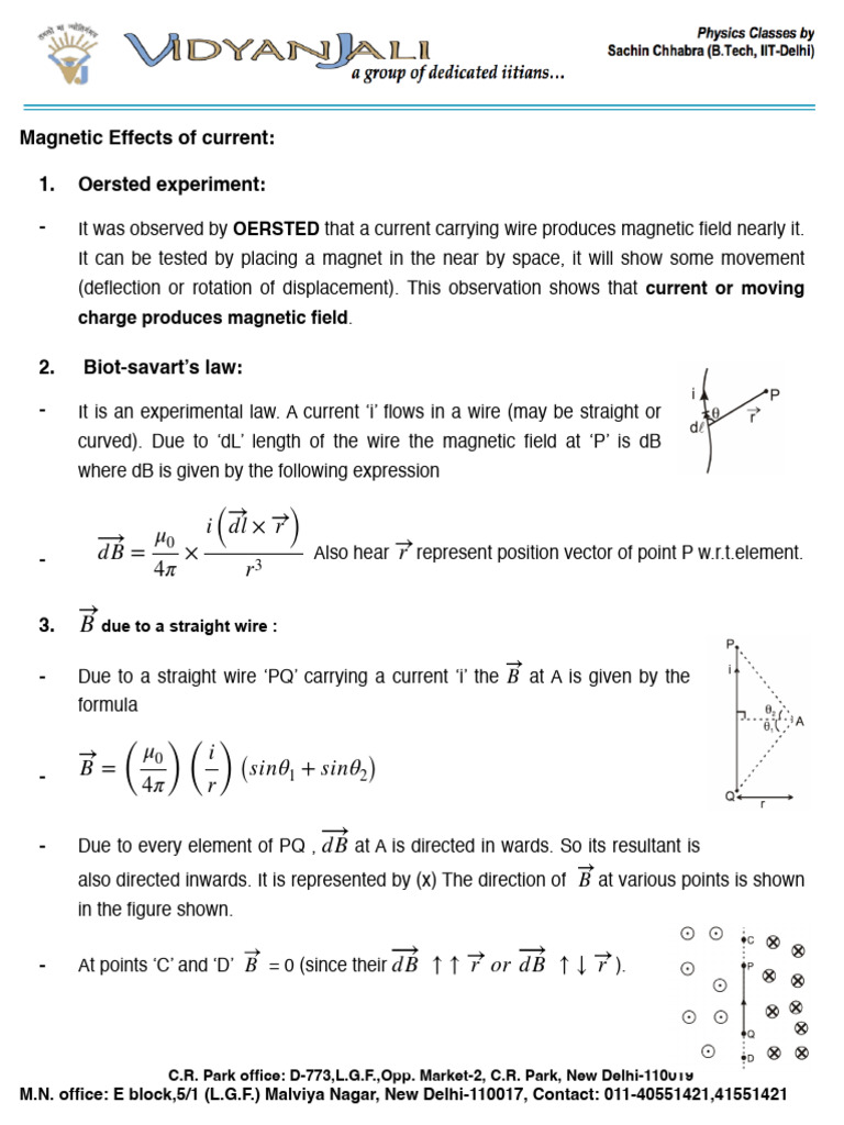 MEC 2022-23 | PDF | Force | Electron