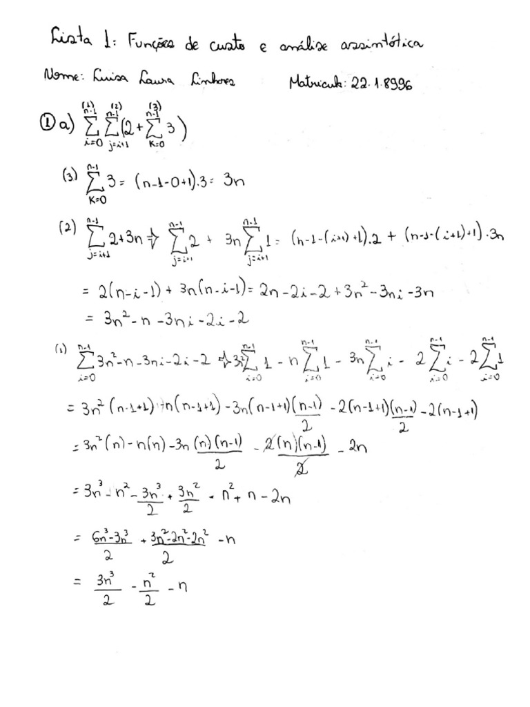 Lista01 - Aeds i (3) | PDF