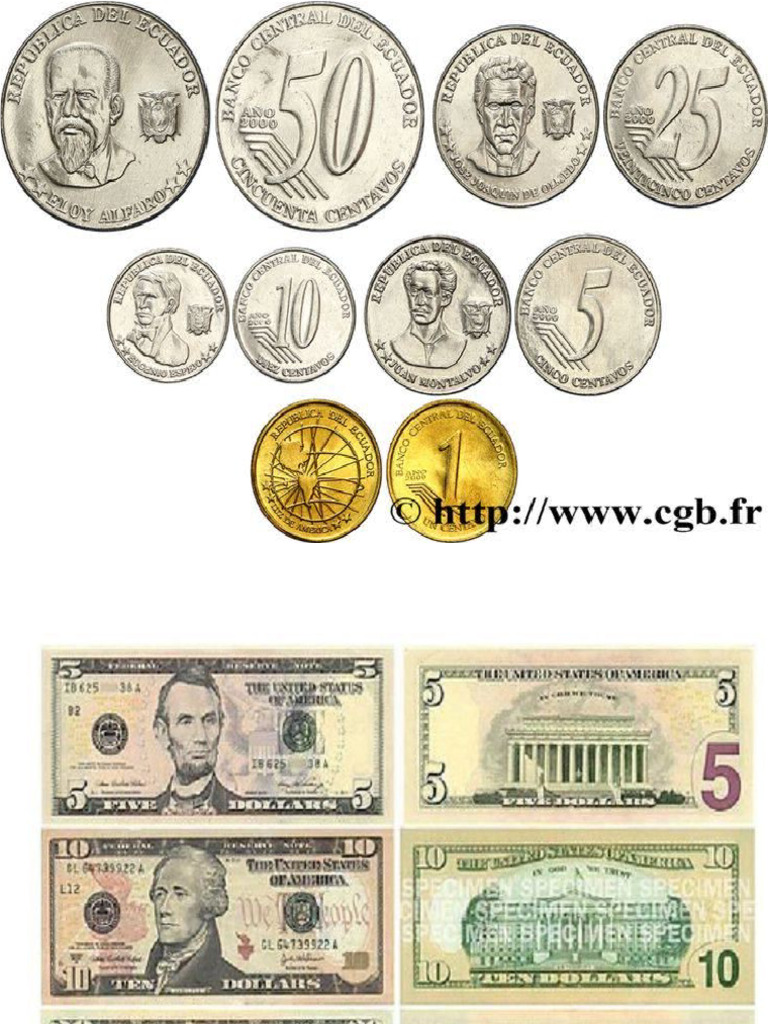 Monedas y Billestes Ecuatoriano | PDF