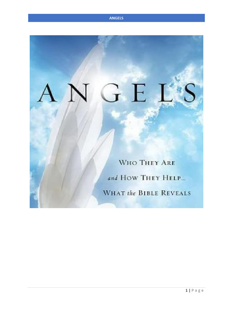 Understanding Angels and Their Roles | PDF | Angel | Gabriel
