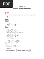 General Solutions of Differential Equations | PDF | Equations ...
