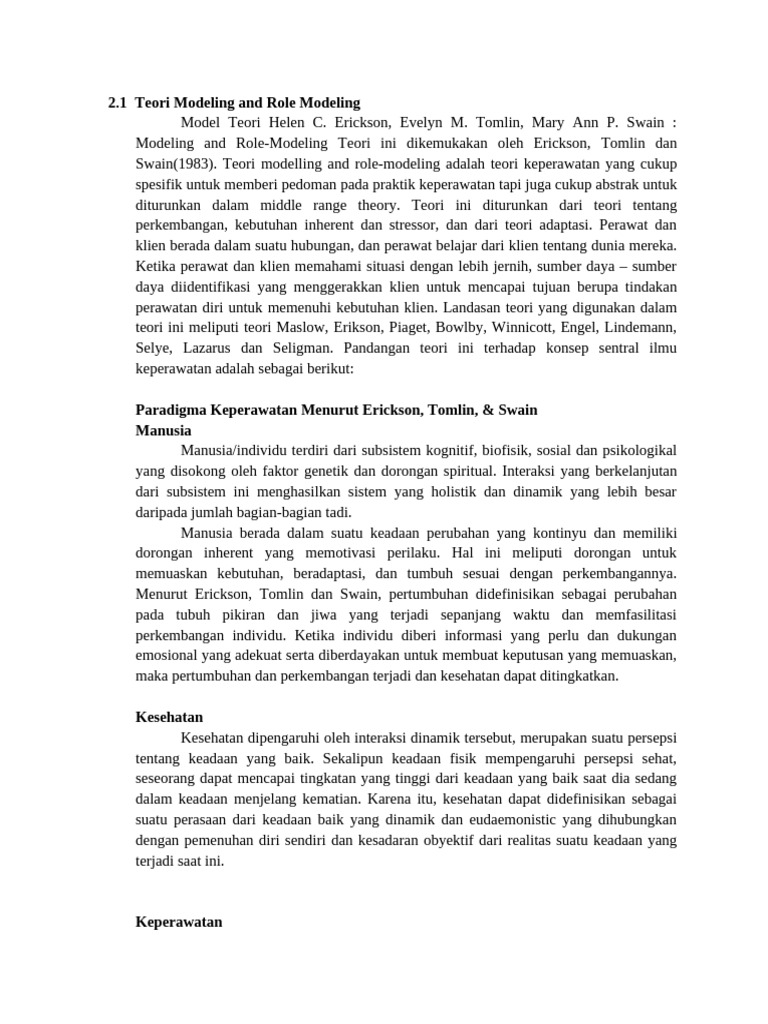 Teori MRM & Teori Comfort | PDF