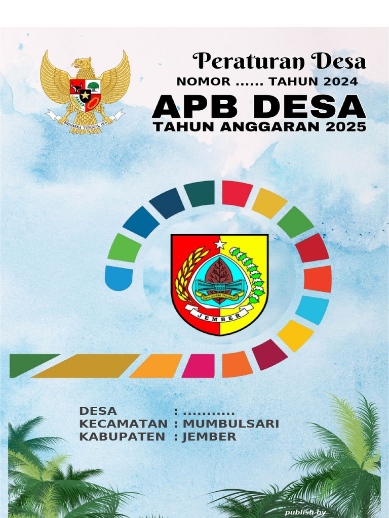 Rancangan APBDes 2025 Jember | PDF