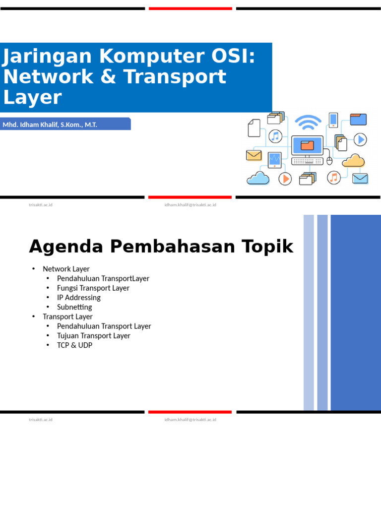 Panduan OSI Layer: Network & Transport | PDF