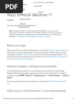 How To Upgrade Your 'Incompatible' Windows 10 PC To Windows 11 in 2025 ...