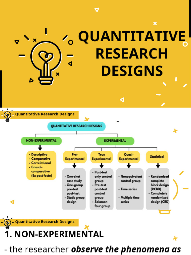Quantitative Research Designs 2.1 035434 | PDF | Quantitative Research ...