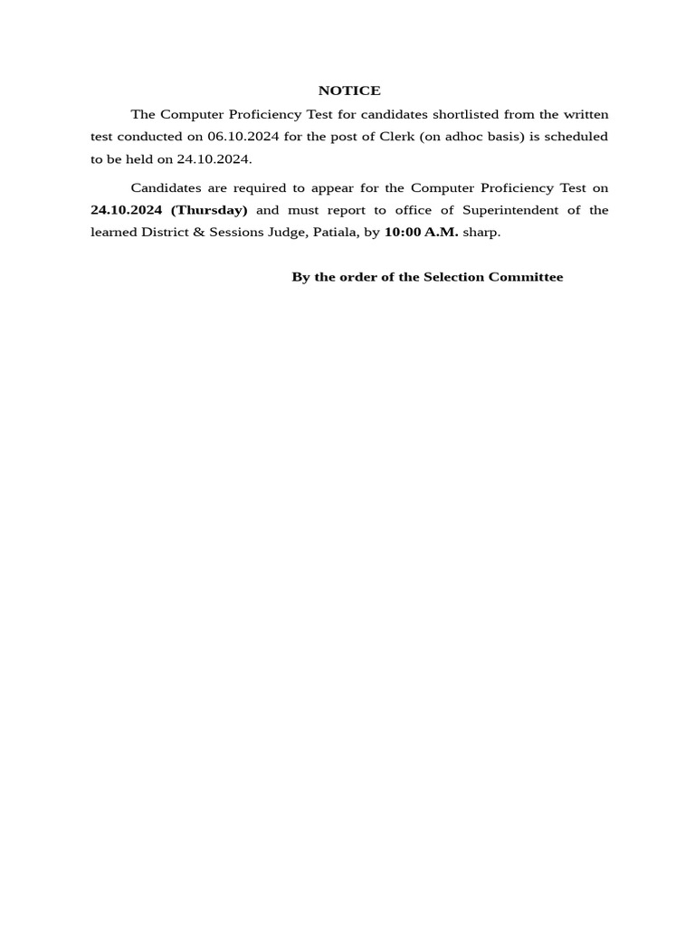 Notice | PDF