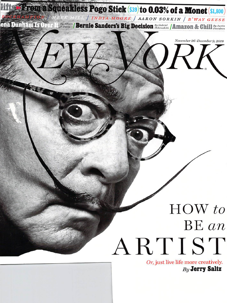 How To Be An Artist Saltz | PDF