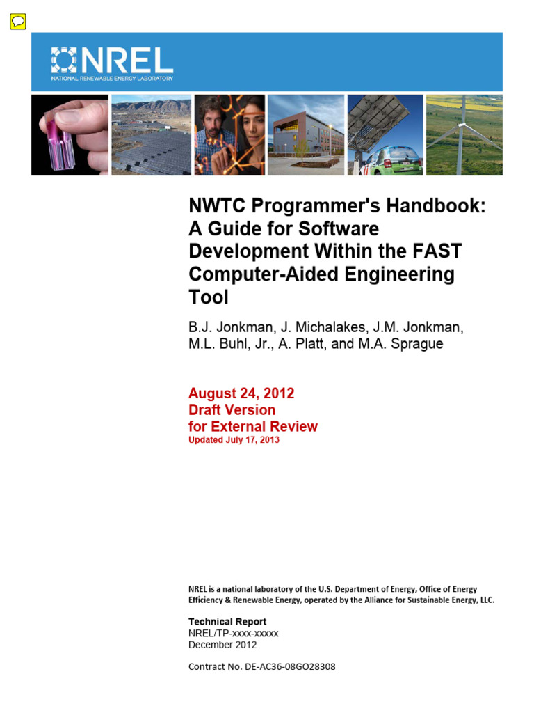 NWTC Programmers Handbook | PDF | Version Control | Parameter (Computer Programming)