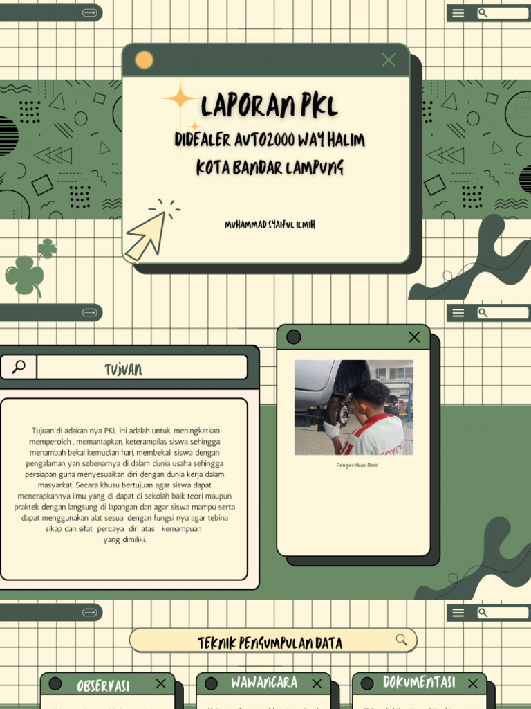 Ppt Laporan Pkl | PDF