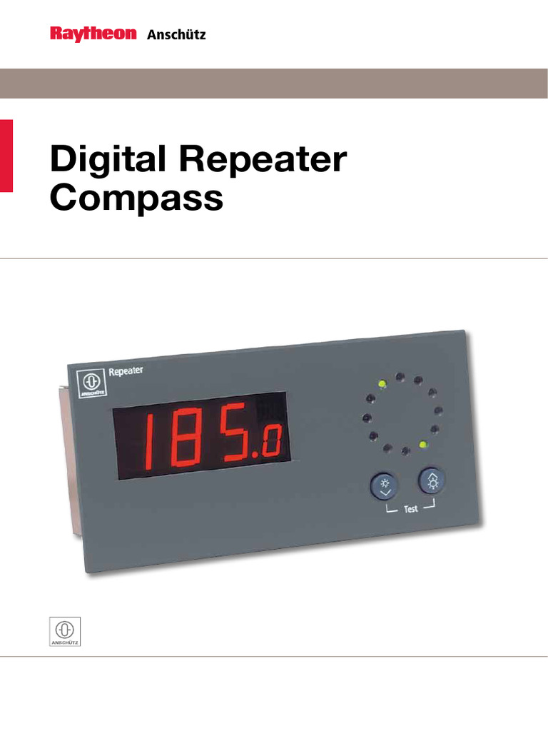 Prospekt Digital Repeater 2012 SC | PDF | Compass | Equipment