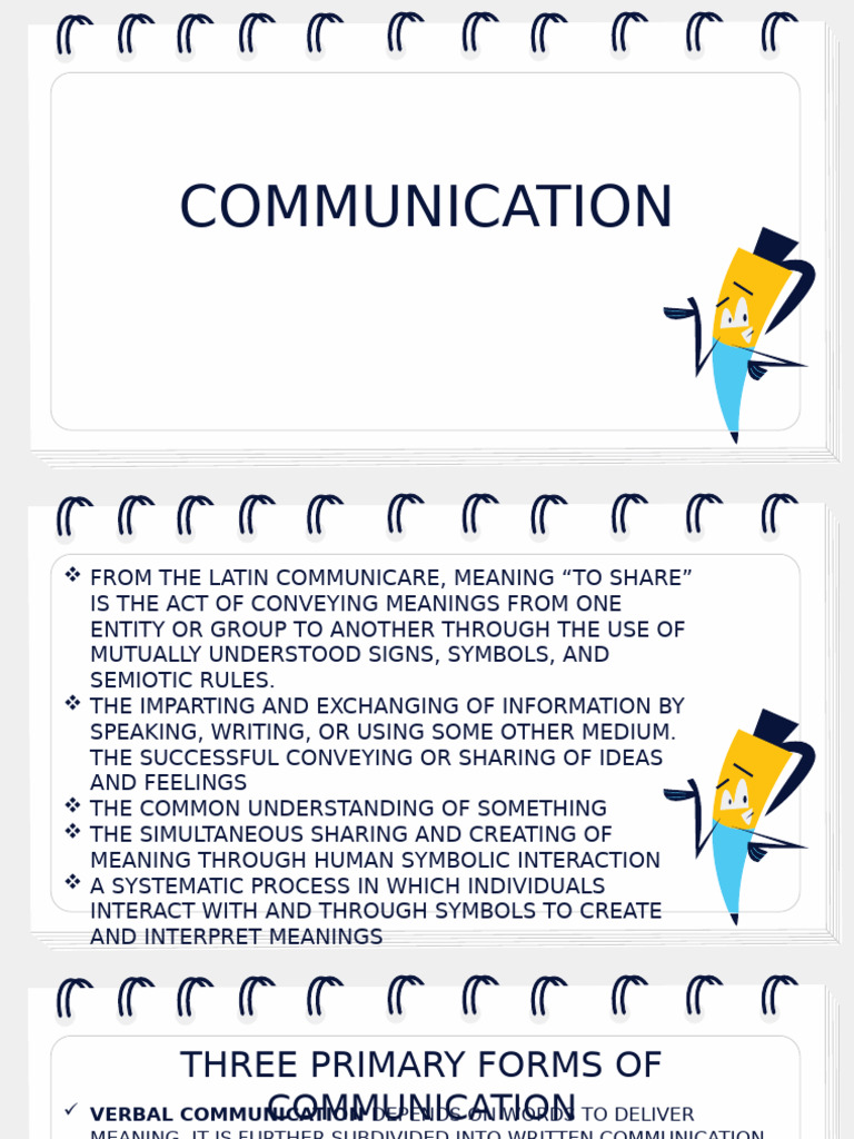 Forms of Human Communication | PDF