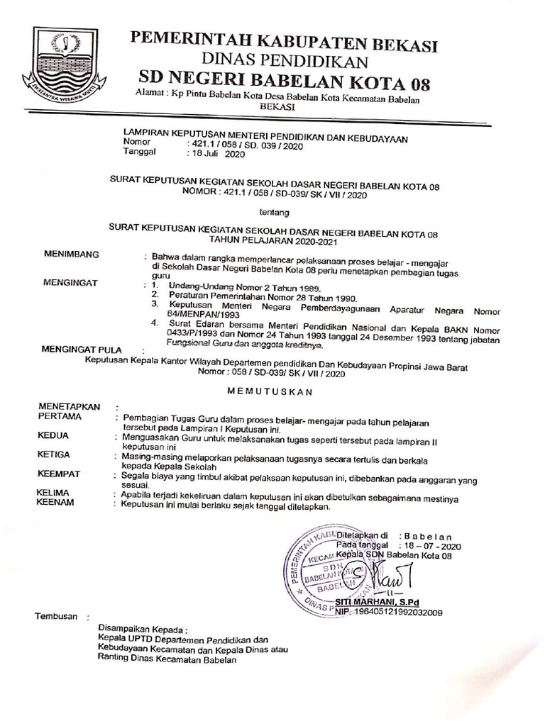 SK PENGANGKATAN DAN PENUGASAN (2)_compressed | PDF