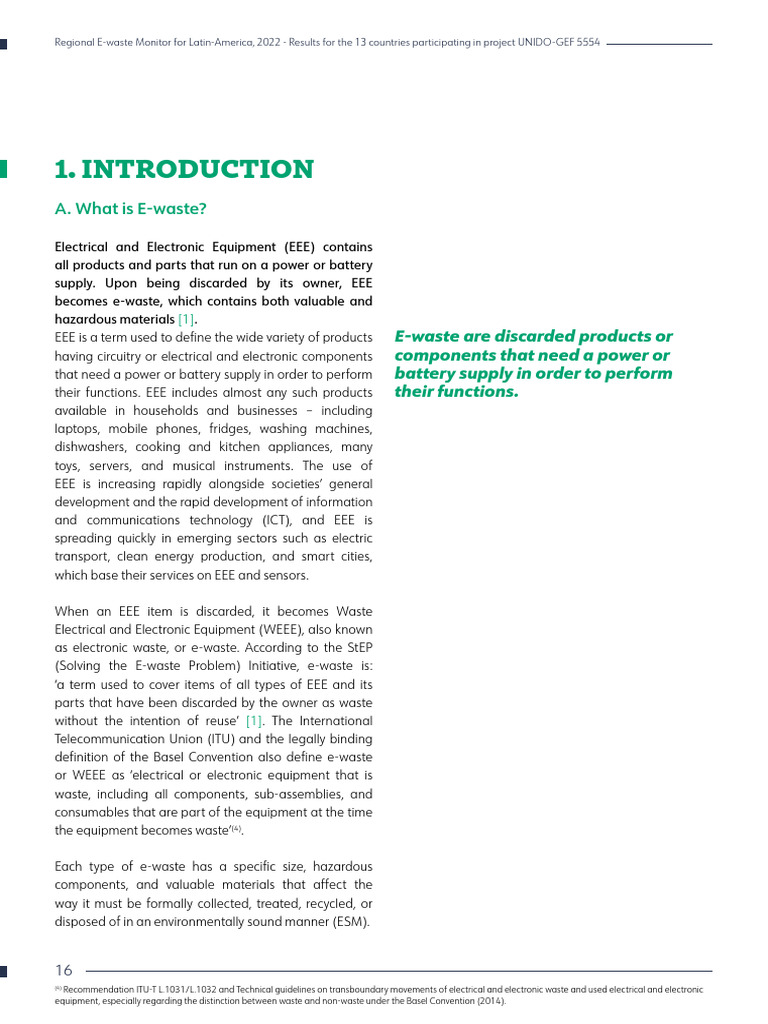 Introduction-REM LATAM Final | PDF | Electronic Waste | Environmental ...