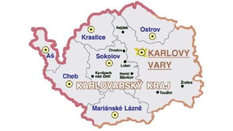 Mapa Karlovarsky Kraj | PDF