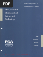Validation of Microbial Recovery Methods | PDF | Colony Forming Unit ...