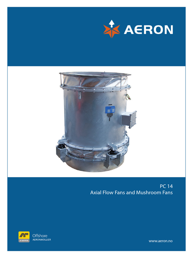 Marine Axial and Mushroom Fans Guide | PDF | Turbomachinery | Gas ...