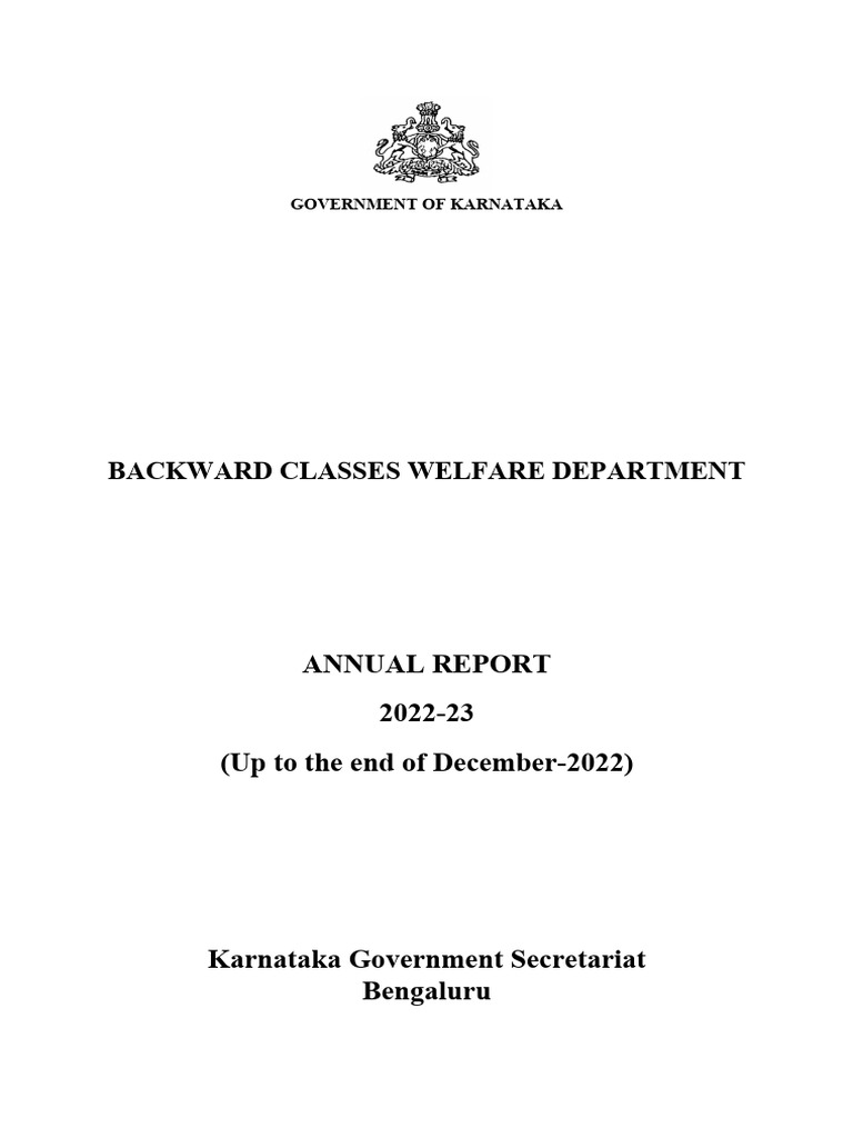 WD PWS 774 AnnualReport Eng | PDF | Government Of India