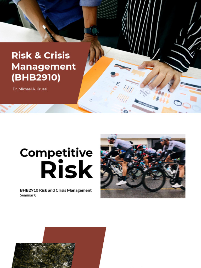 RCM Seminar 3 - Competitive Risk (Student) | PDF | Business Economics ...