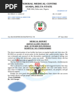 Medical Report Format | PDF