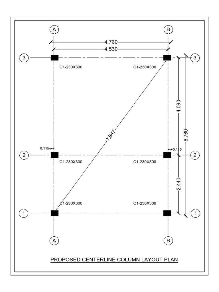 Centreline Plan | PDF