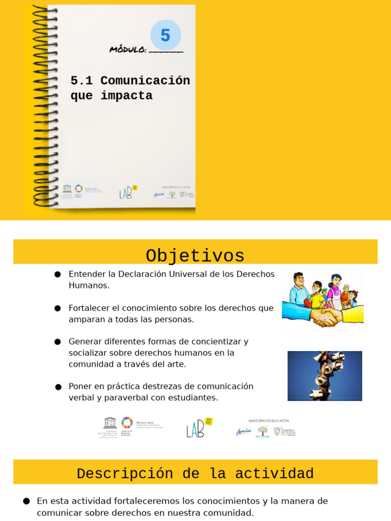 5.1 Comunicación Que Impacta | PDF | Votación | Derechos