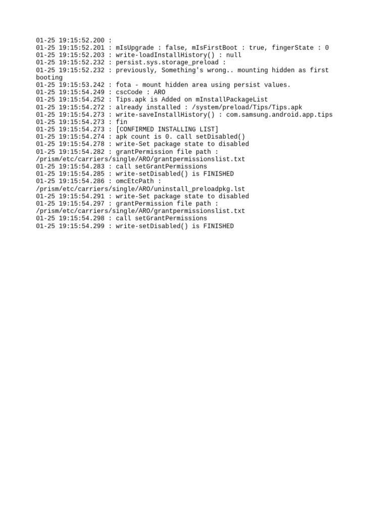 Preload Installer | PDF