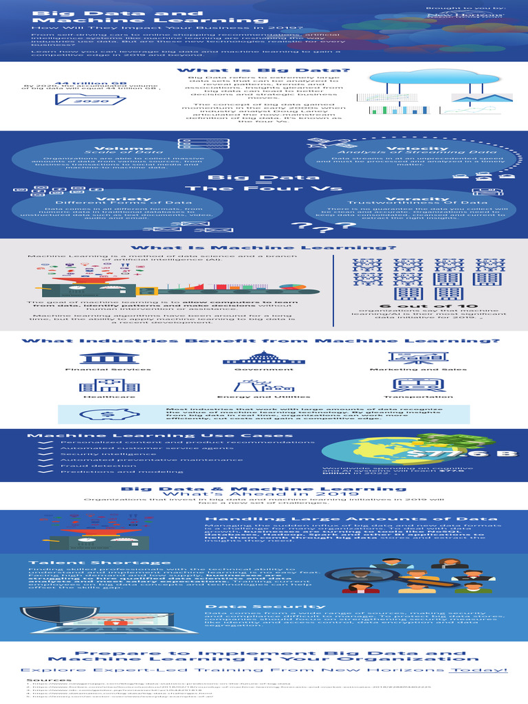 infografic | PDF | Big Data | Machine Learning