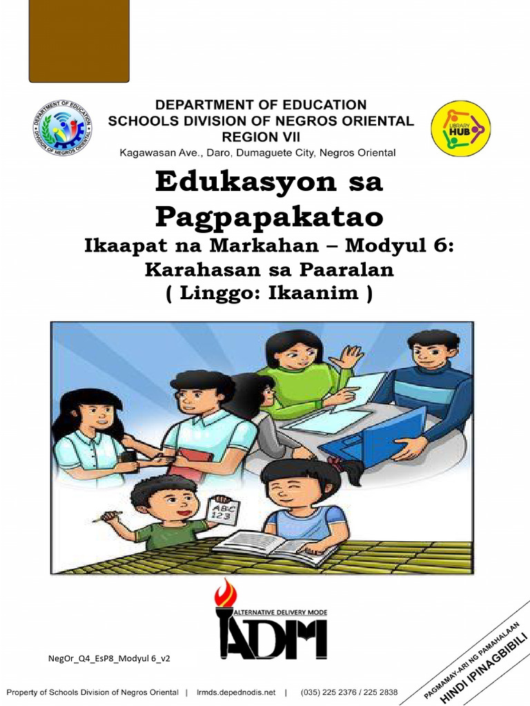 NegOr Q4 EsP8 Modyul6 v2 | PDF