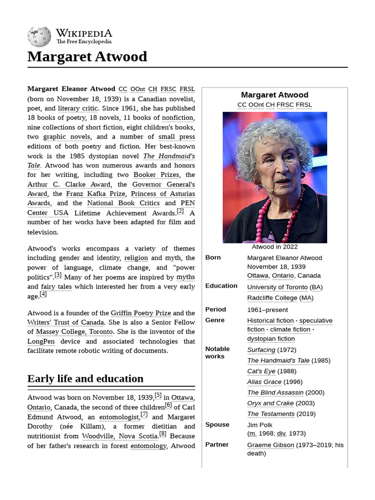 Margaret Atwood | PDF