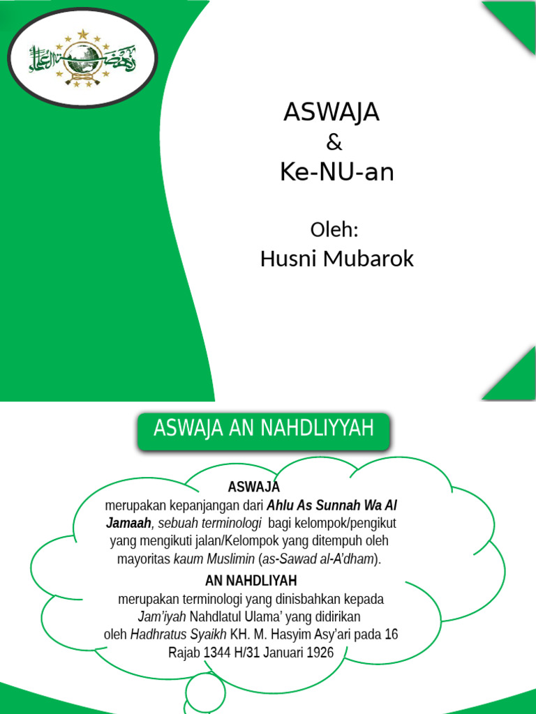 Materi Aswaja & Ke-nu-An | PDF