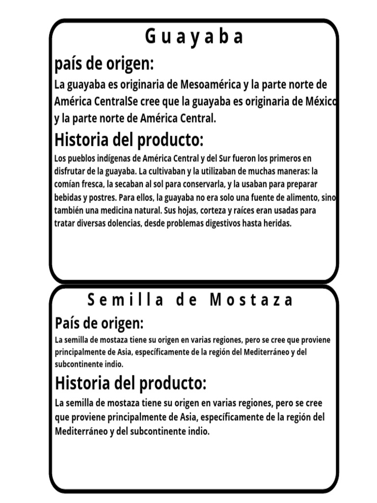 Guayaba País de Origen La Guayaba Es Originaria de Mesoamérica y La ...