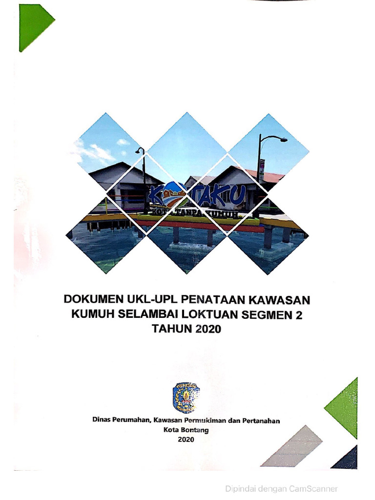 Dokumen Ukl Upl Penataan Kawasan | PDF